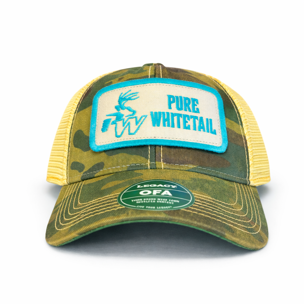 Pure Whitetail Legacy Snapback "THE OG" TEAL BLUE
